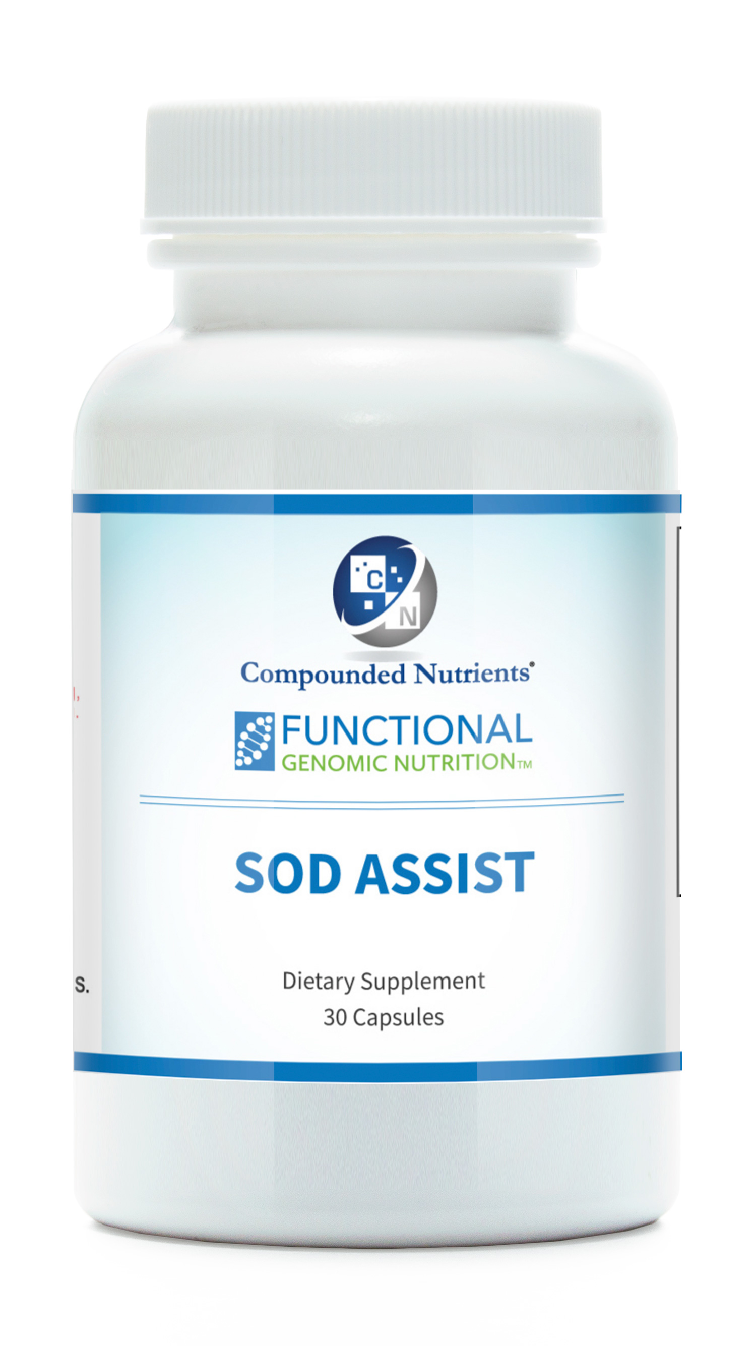 Compounded Nutrients - Inhouse formulation #FGN-036 - SOD Assist